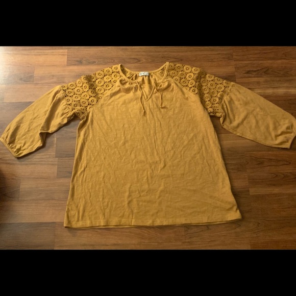 Dex | Shirts & Tops | Dex Girls Extra Large Cute Embroidered Top | Poshmark